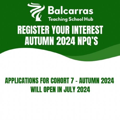 Balcarras Teaching School Hub - Latest News